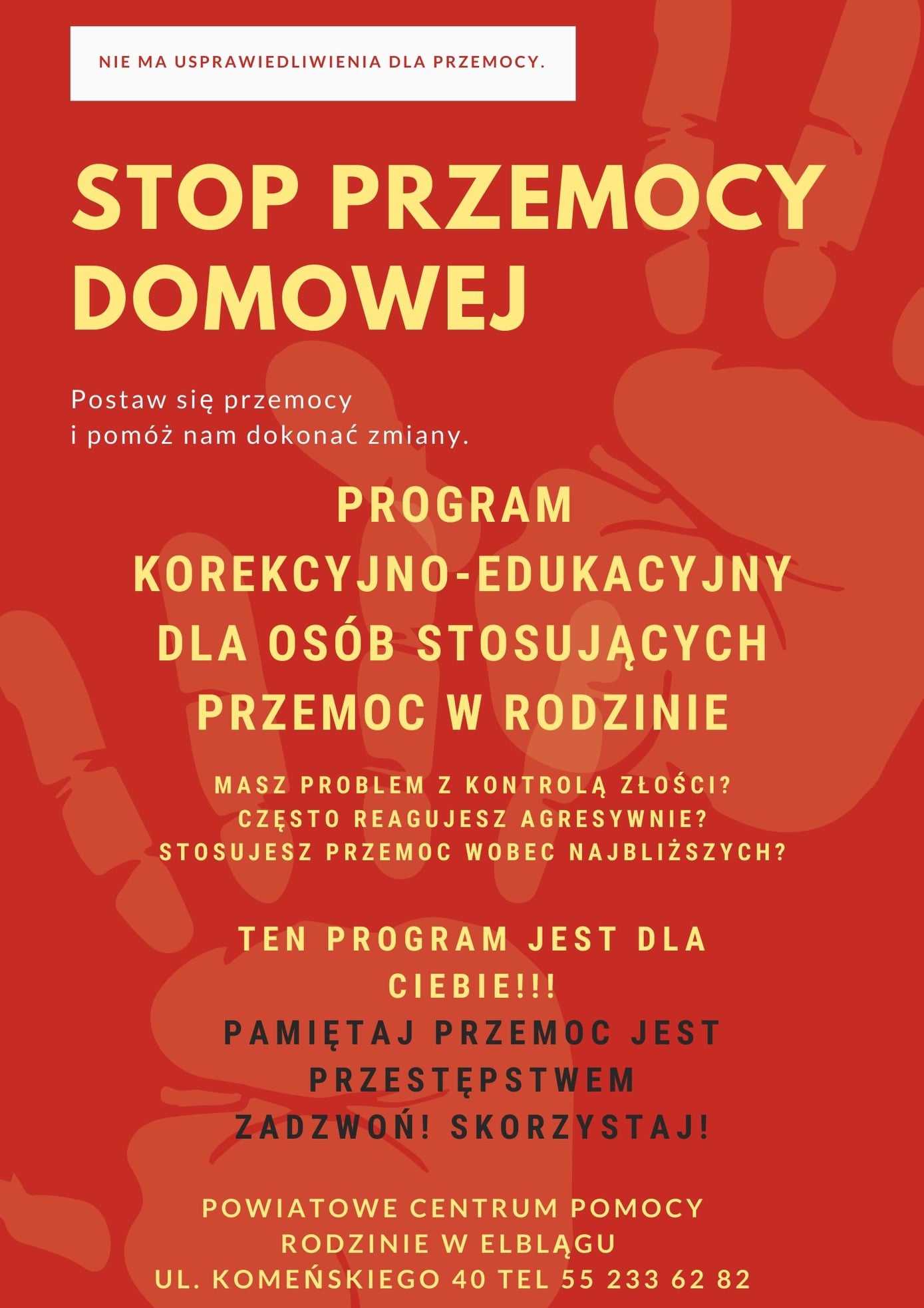 Program korekcyjno – edukacyjny dla osób stosujących przemoc w rodzinie ... Program korekcyjno – edukacyjny dla osób stosujących przemoc w rodzinie ...